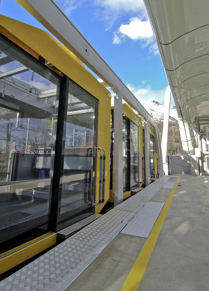 Hungerburgbahn New Funicular Railway Designed By Editorial Stock Photo ...
