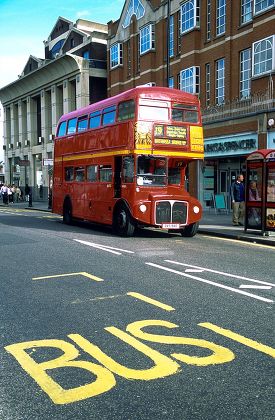 Routemaster Bus 19 On Kings Road Editorial Stock Photo - Stock Image ...