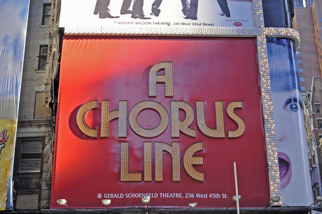 Ad Musical Chorus Line New York Editorial Stock Photo - Stock Image ...