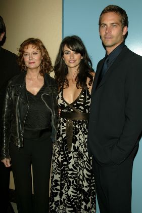 Susan Sarandon Penelope Cruz Paul Walker Editorial Stock Photo - Stock ...