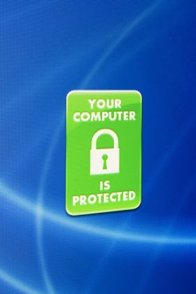 Screenshot Computer Warning Your Computer Protected Editorial Stock ...