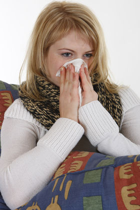 Model Released Young Woman Cold Editorial Stock Photo - Stock Image ...