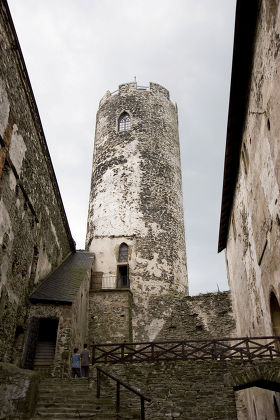 Castle Yard Bezdez Castle Bezdez Czech Editorial Stock Photo - Stock ...