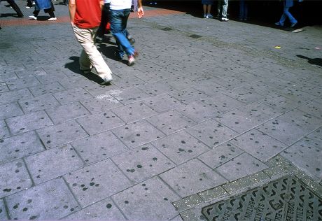 Chewing Gum Dropped On Pavement Tottenham Editorial Stock Photo - Stock ...