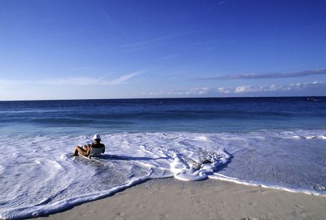 Beach Grace Bay Providenciales Turks Caicos Editorial Stock Photo ...