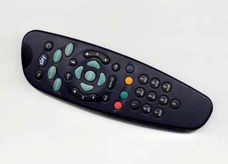 Sky Television Remote Control Editorial Stock Photo - Stock Image ...