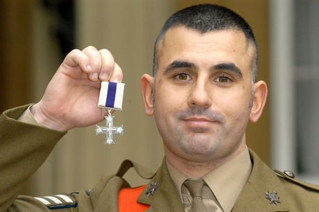Sergeant Paul Kelly Receiving Military Cross Editorial Stock Photo ...