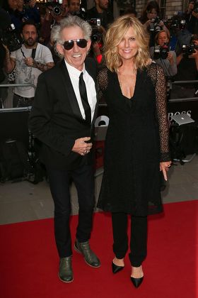 Keith Richards His Wife Patti Hansen - Foto de stock de contenido ...