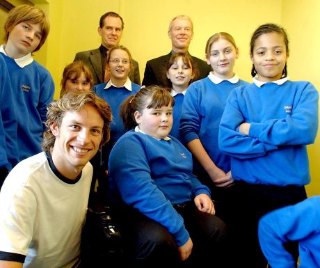 Jenson Button School Children Editorial Stock Photo - Stock Image ...