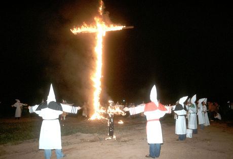 Members Ku Klux Klan Hold Traditional Editorial Stock Photo - Stock ...