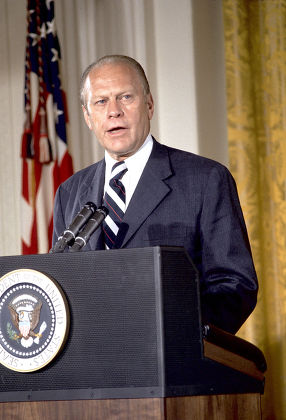 Gerald R Ford Works Oval Office Editorial Stock Photo - Stock Image ...