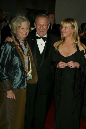Bo Derek Donald Rumsfeld Wife Joyce Editorial Stock Photo - Stock Image ...