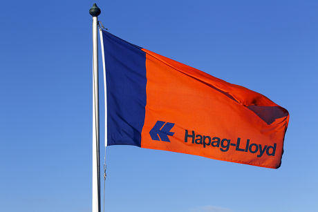 Flag Hapaglloyd Transport Logistics Shipping Company Editorial Stock ...