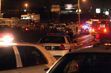 Scene Immediately Following Shooting Death Darrell Editorial Stock ...