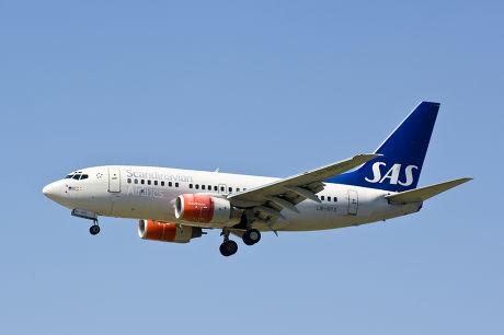 Sas Boeing 737500 Editorial Stock Photo - Stock Image | Shutterstock