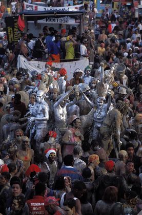 Trinidad Carnival Jouvert Celebrations Mud Madness Editorial Stock ...