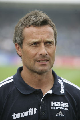 Soccer Coach Markus Schupp Wacker Burghausen Editorial Stock Photo ...