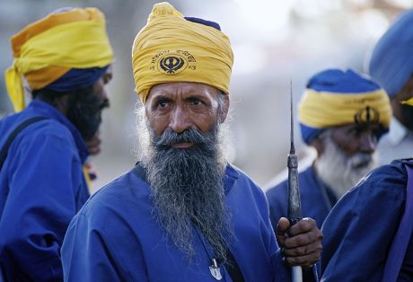 Portrait Akali Nihang Sikh Warriorpriest Anandpur Editorial Stock Photo ...