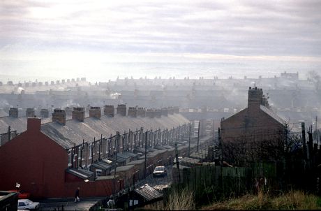 Miners Terraced Houses Easington Colliery County Editorial Stock Photo ...