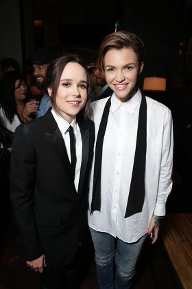 Elliot Page Ruby Rose Editorial Stock Photo - Stock Image | Shutterstock