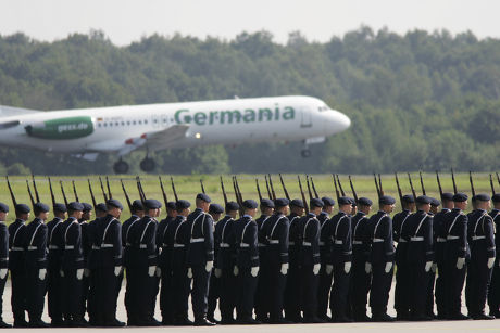 Wachbataillon Guard Battalion German Bundeswehr Airport Editorial Stock ...