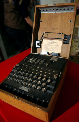 One Surviving Enigma Machines Used By Editorial Stock Photo - Stock ...
