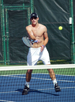 Tennis Player Andy Roddick During His Editorial Stock Photo - Stock ...