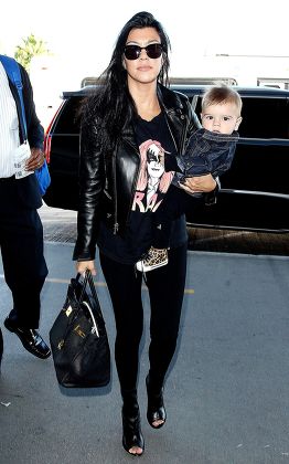 Kourtney Kardashian Reign Aston Disick Editorial Stock Photo - Stock ...