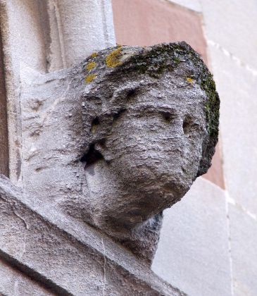 ERODED STONE STATUES IN LONDON, BRITAIN - JAN 2005 Stock Pictures ...