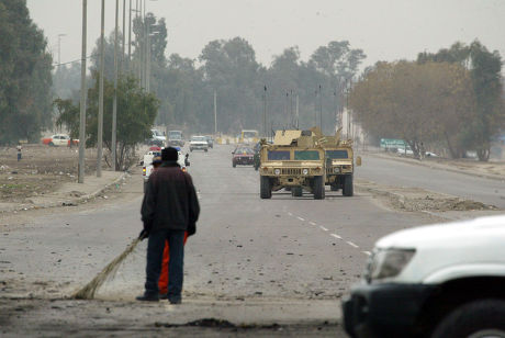 Us Military Convoy Arrives Scene Car Editorial Stock Photo - Stock ...