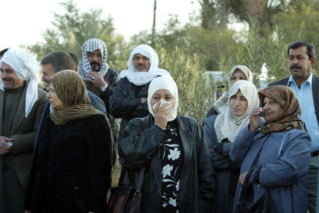 Iraqis Wave Goodbye Loved Ones Bus Editorial Stock Photo - Stock Image ...