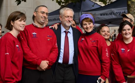 Jeremy Corbyn Raf Association Staff Editorial Stock Photo - Stock Image ...