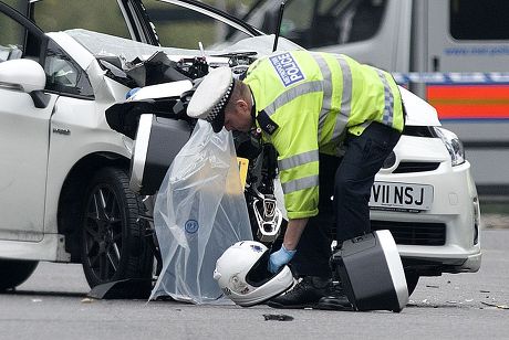 Prince Harry Caught Dramatic Highspeed Crash Editorial Stock Photo ...