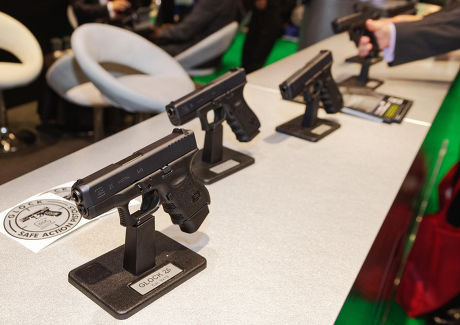 Glock Hand Guns Including Glock 17 Editorial Stock Photo - Stock Image ...