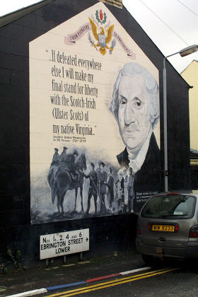 Protestant Murals Waterside Londonderry Northern Ireland Editorial ...