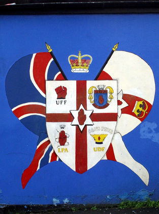 Protestant Murals Waterside Londonderry Northern Ireland Editorial ...
