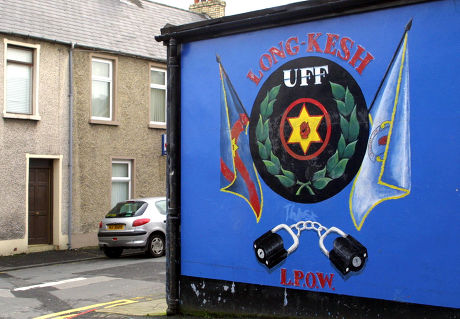 Protestant Murals Waterside Londonderry Northern Ireland Editorial ...