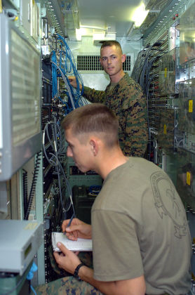 Lance Corporal Aaron Carlson Sergeant Matthew Editorial Stock Photo ...