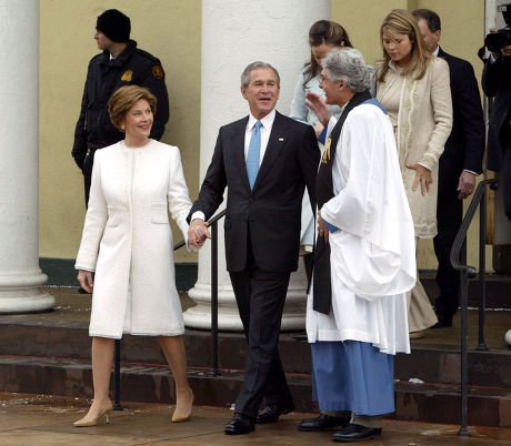 PRESIDENT GEORGE W BUSH INAUGURATION CEREMONY, WASHINGTON DC, AMERICA ...