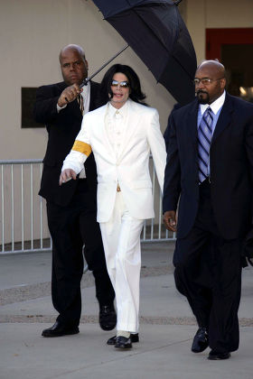Michael Jackson Leaving Court Editorial Stock Photo - Stock Image ...
