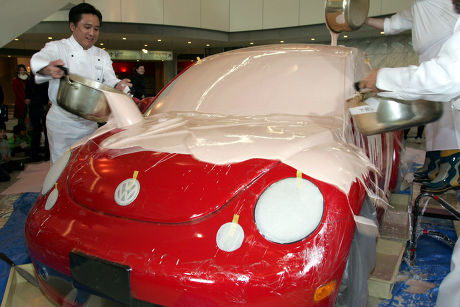 Volkswagen Beetle Car Decorated By 3 Editorial Stock Photo - Stock ...