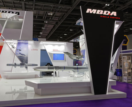 Missile Manufacturer Mbda Display Their Products Editorial Stock Photo ...