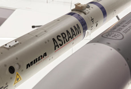 Missile Manufacturer Mbda Display Their Products Editorial Stock Photo ...