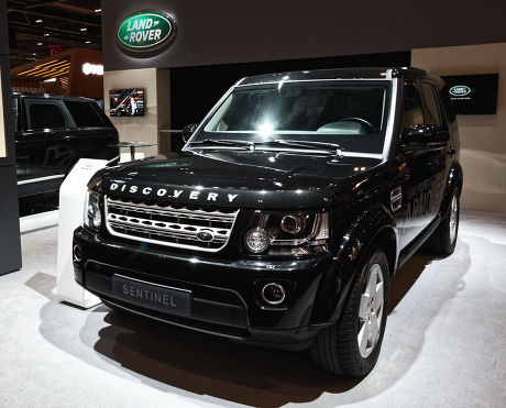 LAND ROVER DISPLAY THEIR NEW ARMOURED Editorial Stock Photo - Stock ...