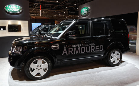 Land Rover Display Their New Armoured Editorial Stock Photo - Stock ...