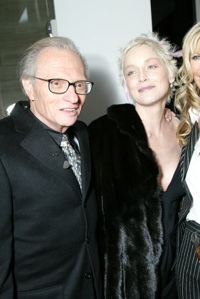Sharon Stone Larry King Editorial Stock Photo - Stock Image | Shutterstock