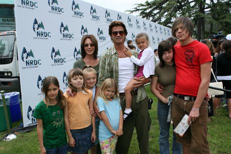 Hunter Tylo Lorenzo Lamas Children Editorial Stock Photo - Stock Image ...
