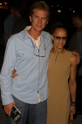 Matthew Modine Wife Caridad Arriving Afterparty Editorial Stock Photo ...