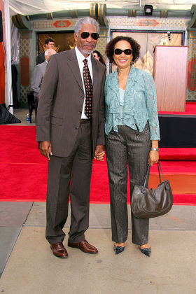 Morgan Freeman Wife Myrna Colleylee Editorial Stock Photo - Stock Image ...