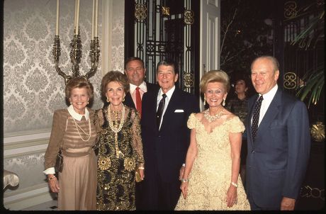 Merv Griffin Eva Gabor Ronald Reagan Editorial Stock Photo - Stock ...